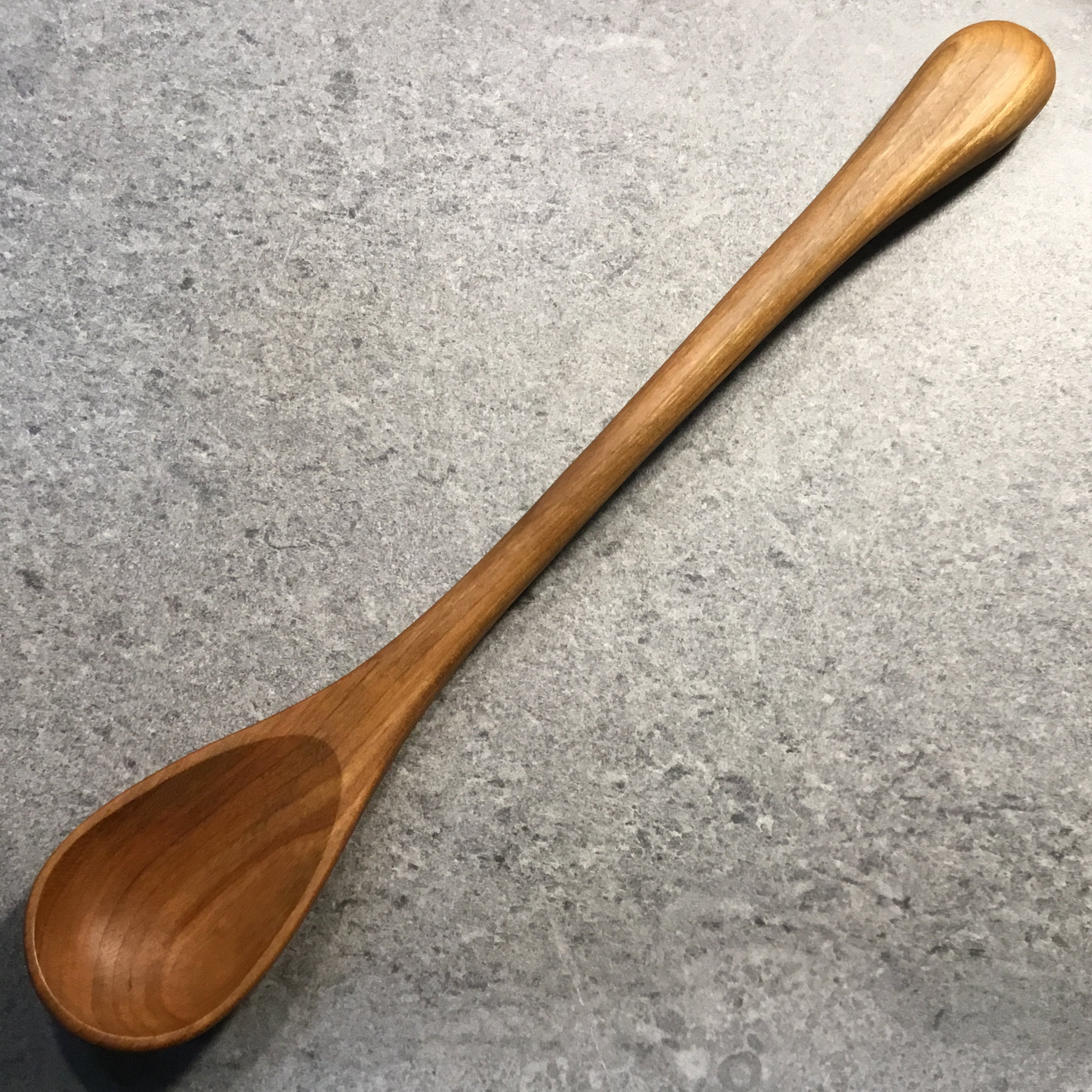 A 11" Tasting Spoon | Chester P. Basil's wood